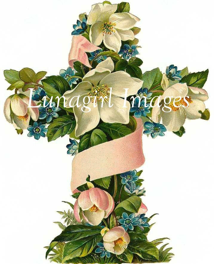 Victorian Religious Images, Religious Ephemera, digital art – Lunagirl